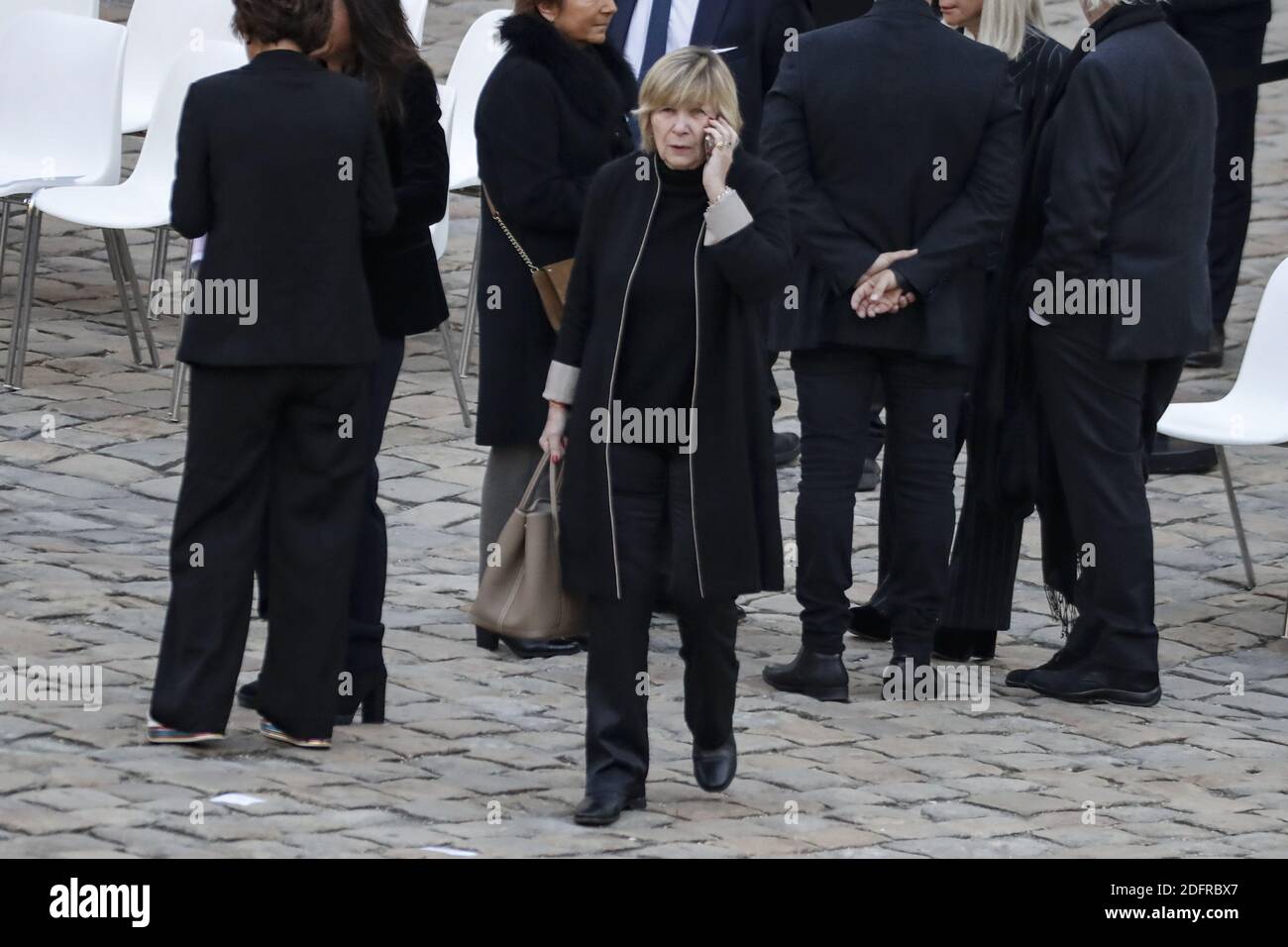Michele(Mimi) Marchand during the national tribute ceremony to honour ...