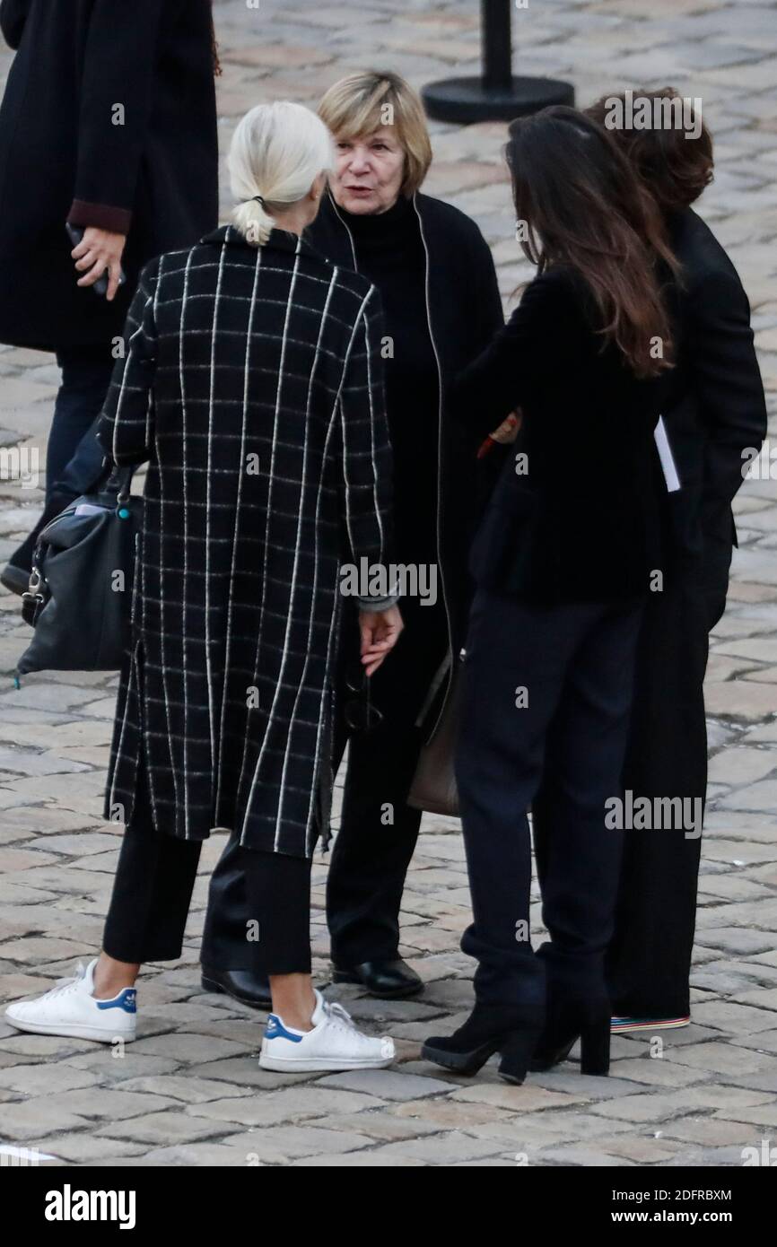 Michele(Mimi) Marchand during the national tribute ceremony to honour ...