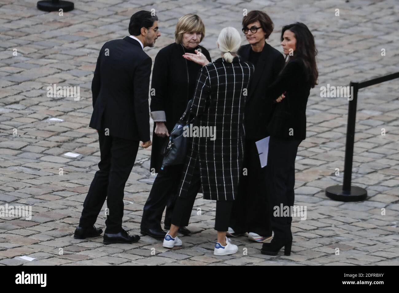 Michele(Mimi) Marchand during the national tribute ceremony to honour ...