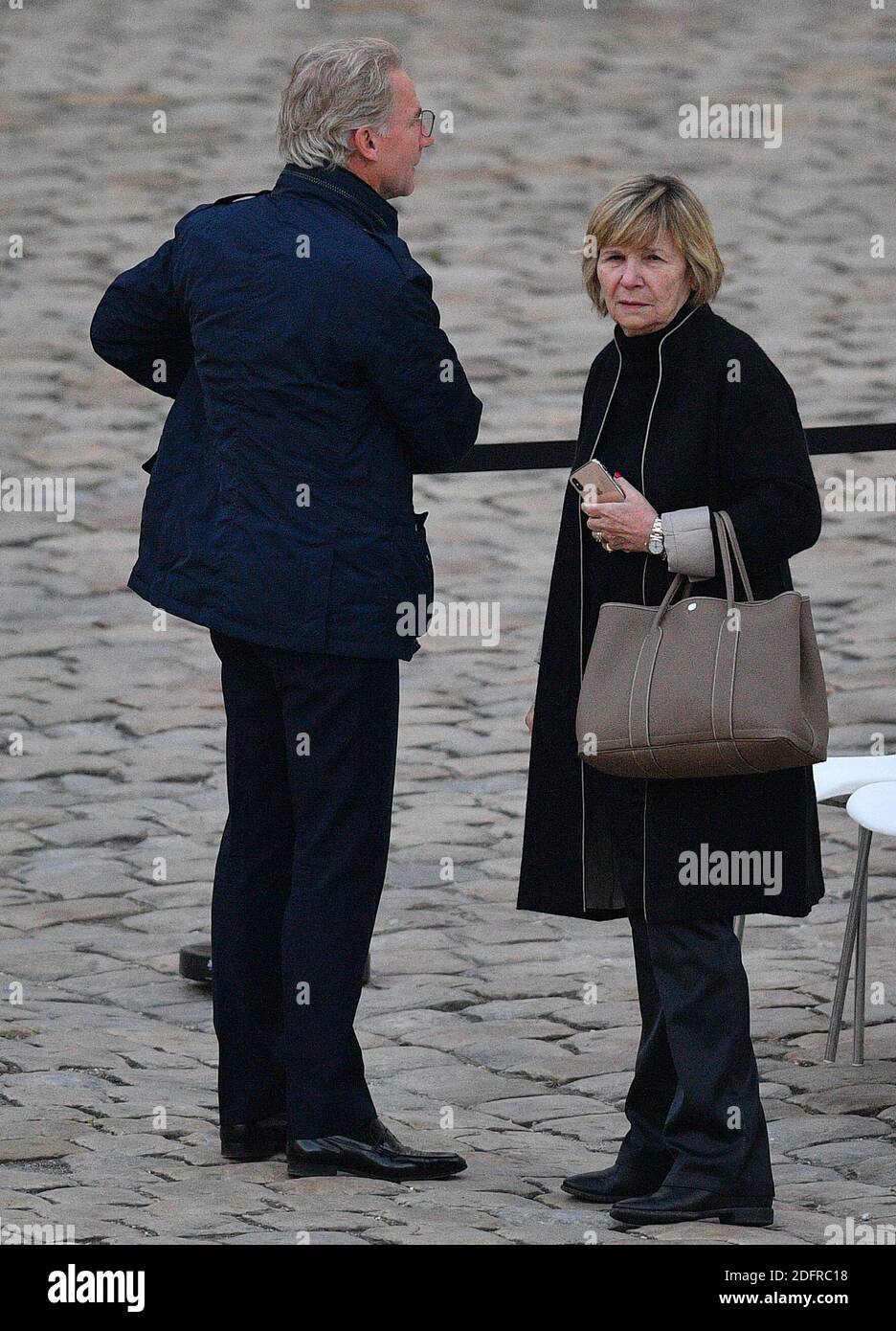 Michele (Mimi) Marchand during the national tribute ceremony to honour ...