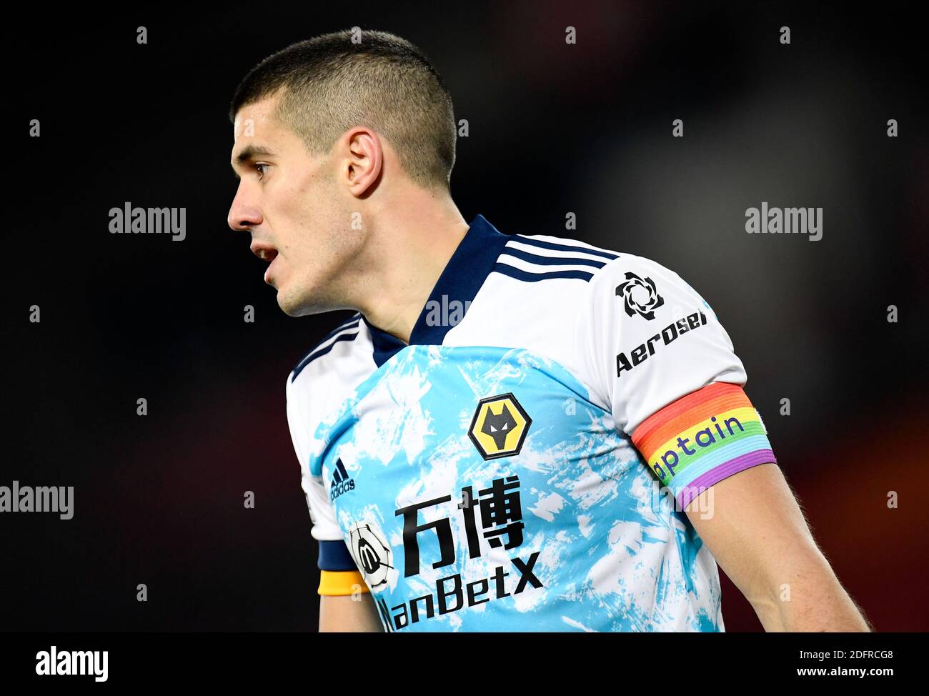 Wolverhampton Wanderers' Conor Coady during the Premier League match at ...