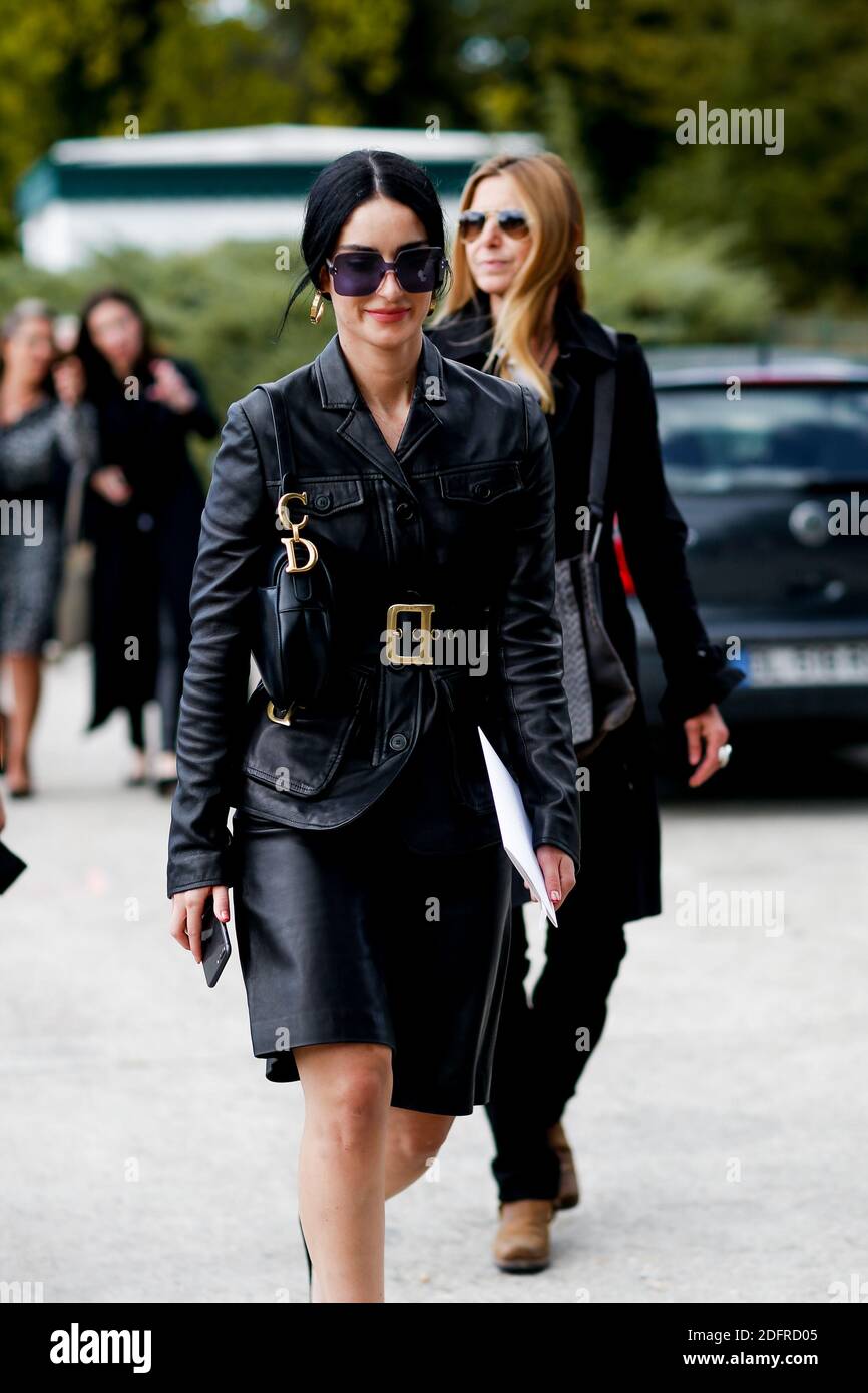 Street style, Fiona Zanetti arriving at Dior spring summer 2019 ready ...
