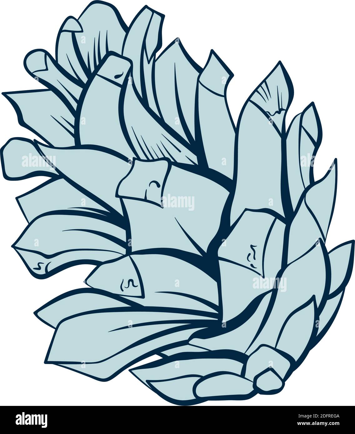 Fire cones Stock Vector Images - Alamy