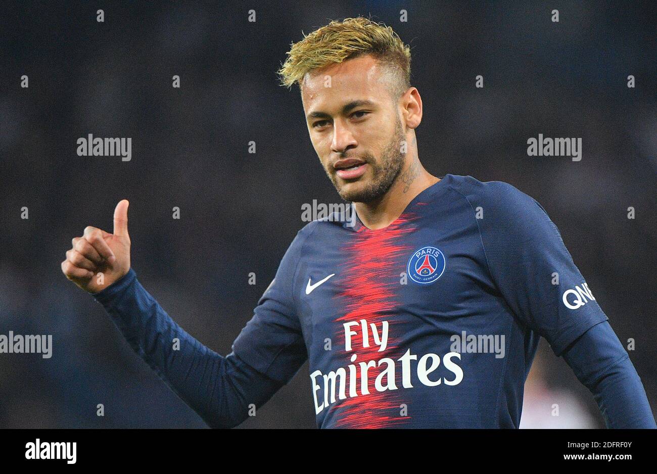 Paris Saint-Germain's Neymar during the Ligue 1 Paris St-Germain (PSG ...