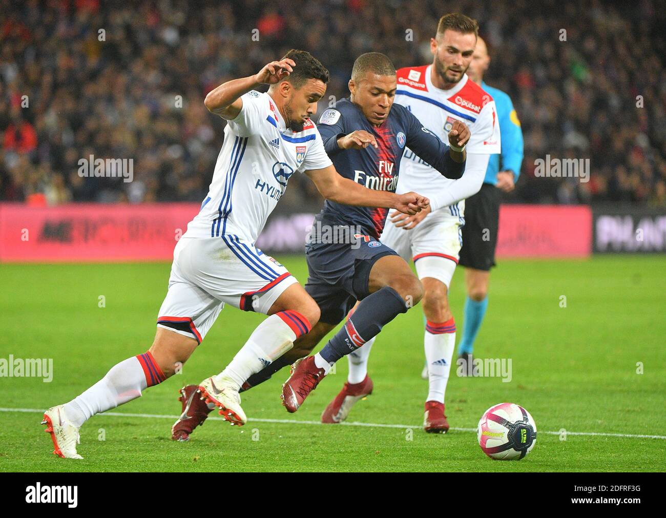 Paris Saint-Germain's Kylian Mbappé during the Ligue 1 Paris St-Germain ...