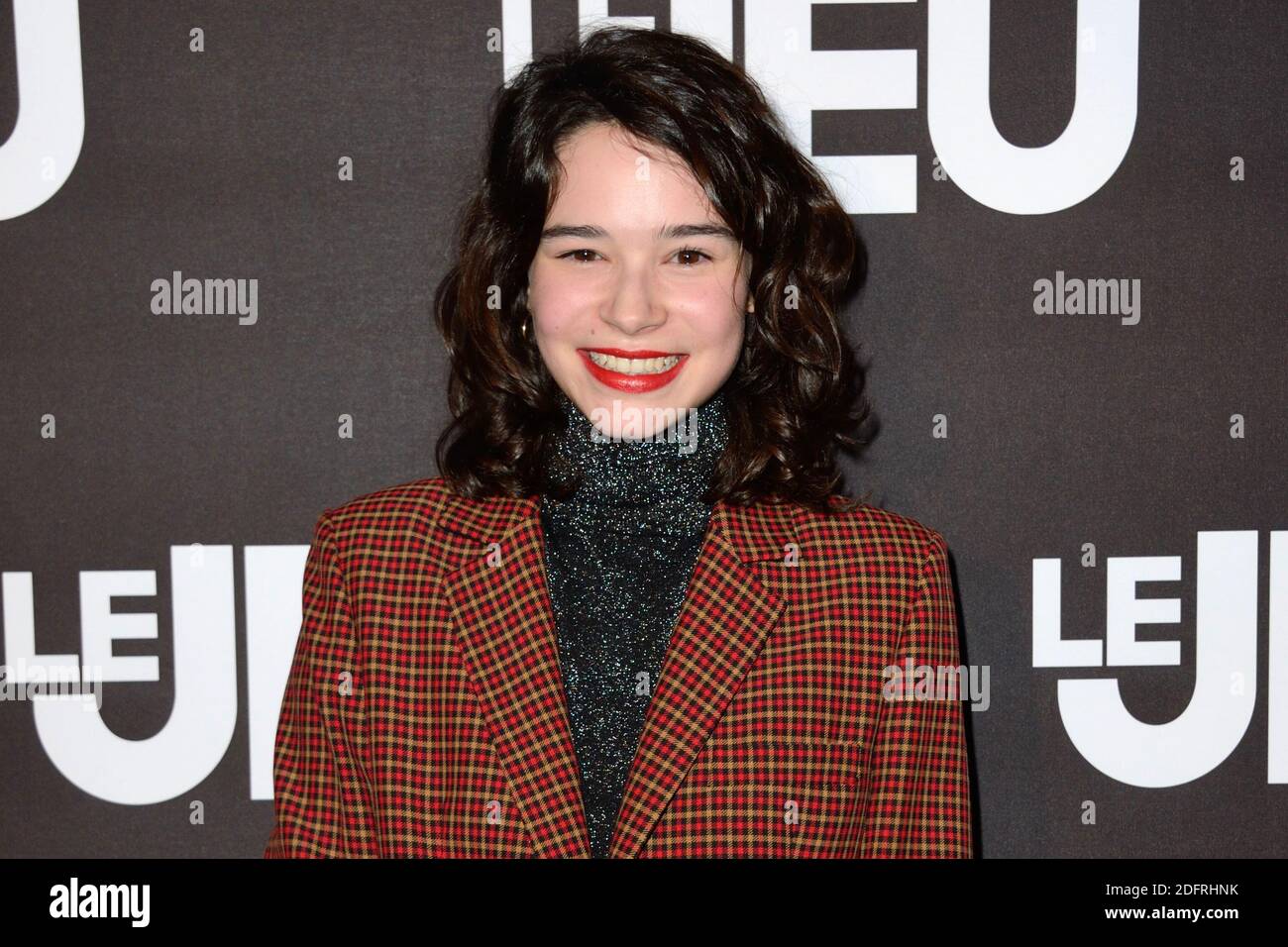 Fleur Fitoussi assiste a la Premiere du film Le Jeu a l'UGC Normandie a ...