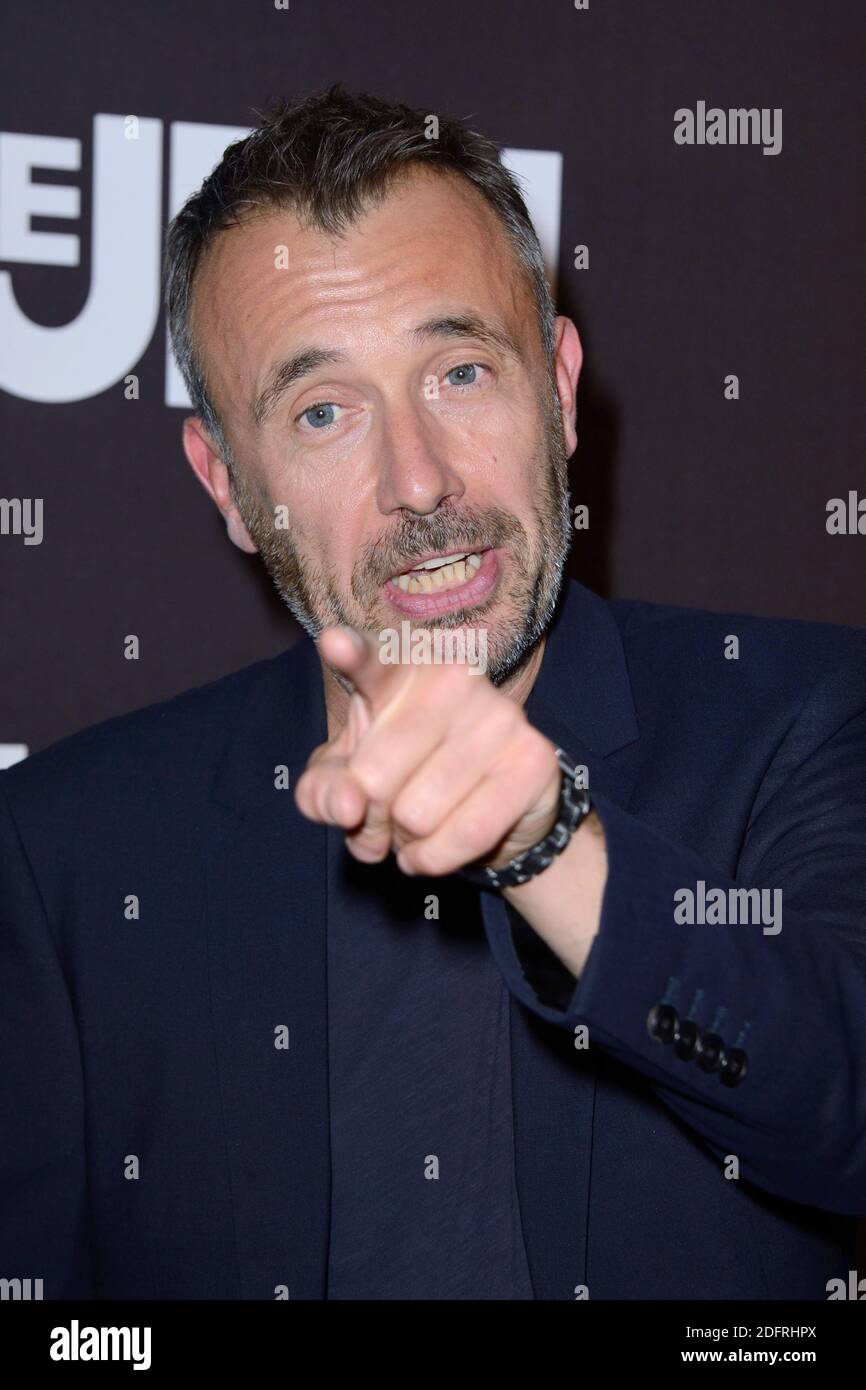 Fred Cavaye assiste a la Premiere du film Le Jeu a l'UGC Normandie a ...