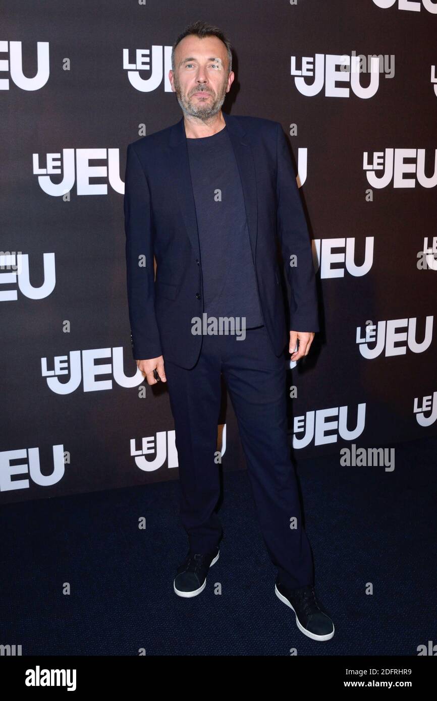 Fred Cavaye assiste a la Premiere du film Le Jeu a l'UGC Normandie a ...