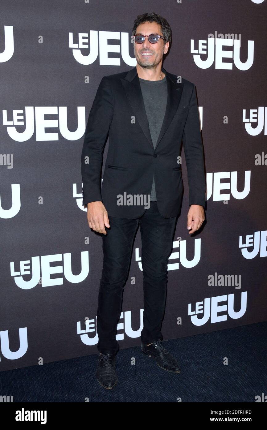Vincent Elbaz assiste a la Premiere du film Le Jeu a l'UGC Normandie a ...