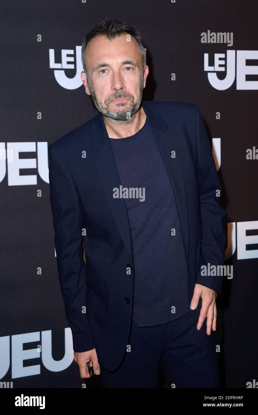 Fred Cavaye assiste a la Premiere du film Le Jeu a l'UGC Normandie a ...