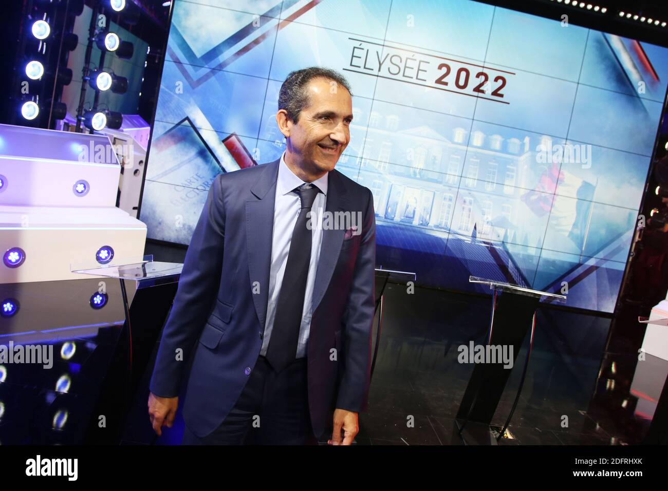 Patrick Drahi attending Altice Campus Opening in Paris on October 09 ...
