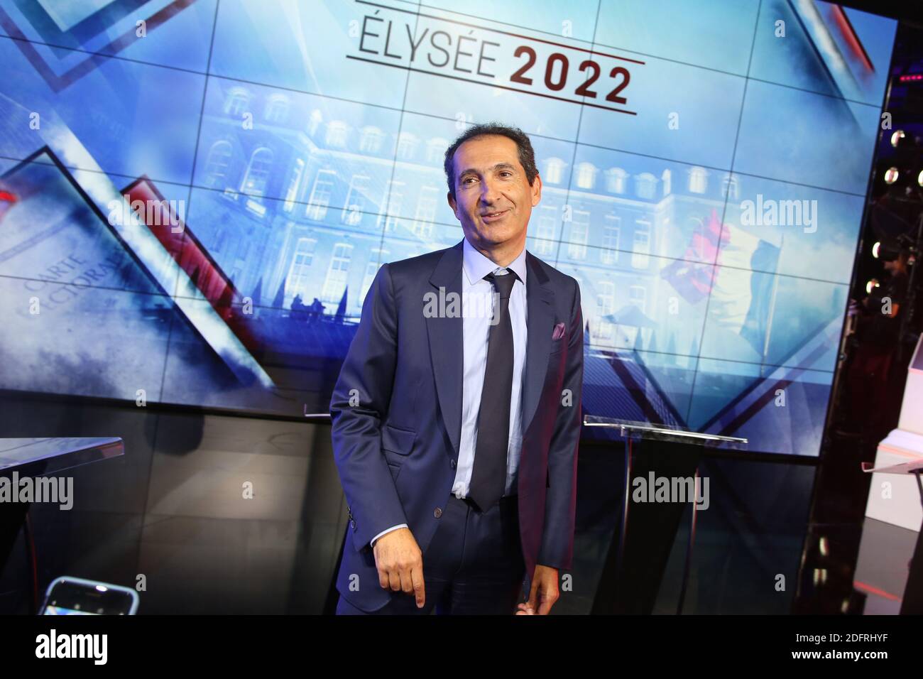 Patrick Drahi attending Altice Campus Opening in Paris on October 09 ...