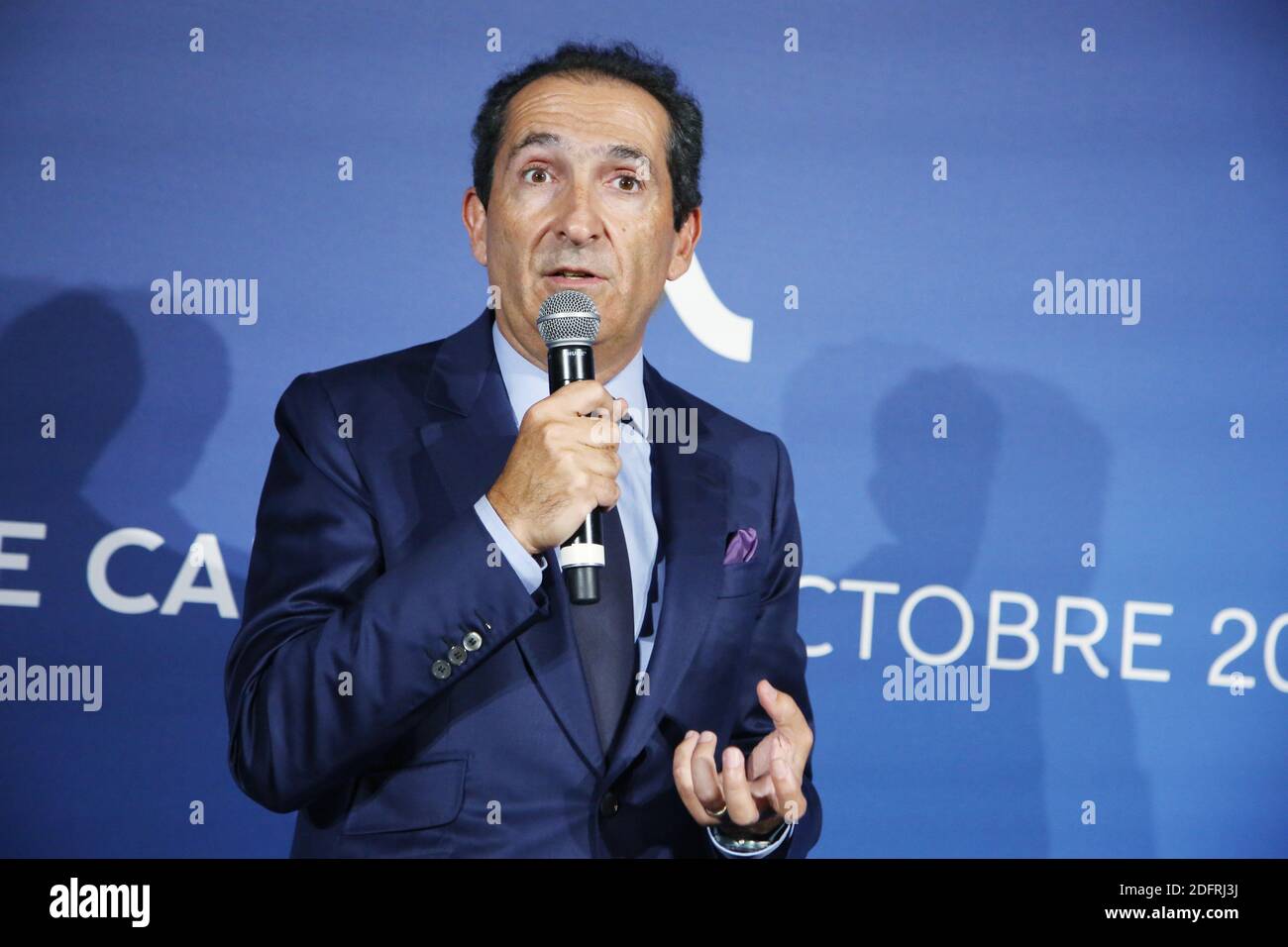 Patrick Drahi attending Altice Campus Opening in Paris on October 09 ...