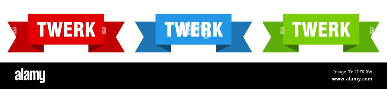 twerk ribbon. twerk isolated paper banner. sign Stock Vector Image ... twerk ribbon. twerk isolated paper banner. sign Stock Vector Image ...