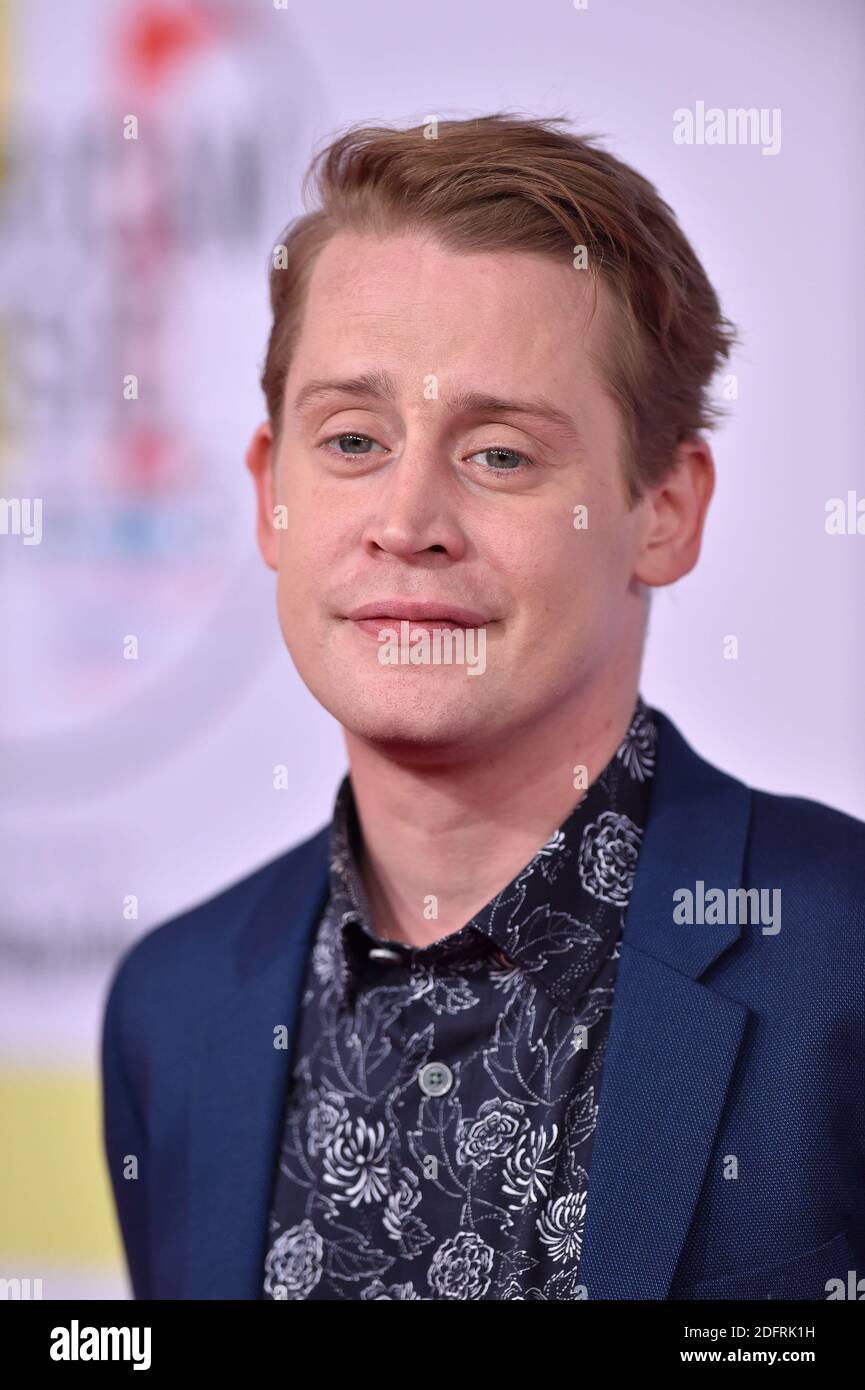 Macaulay Culkin attends the 2018 American Music Awards at Microsoft ...