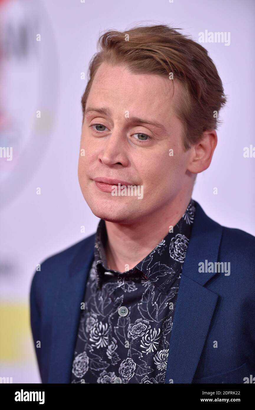 Macaulay Culkin attends the 2018 American Music Awards at Microsoft ...