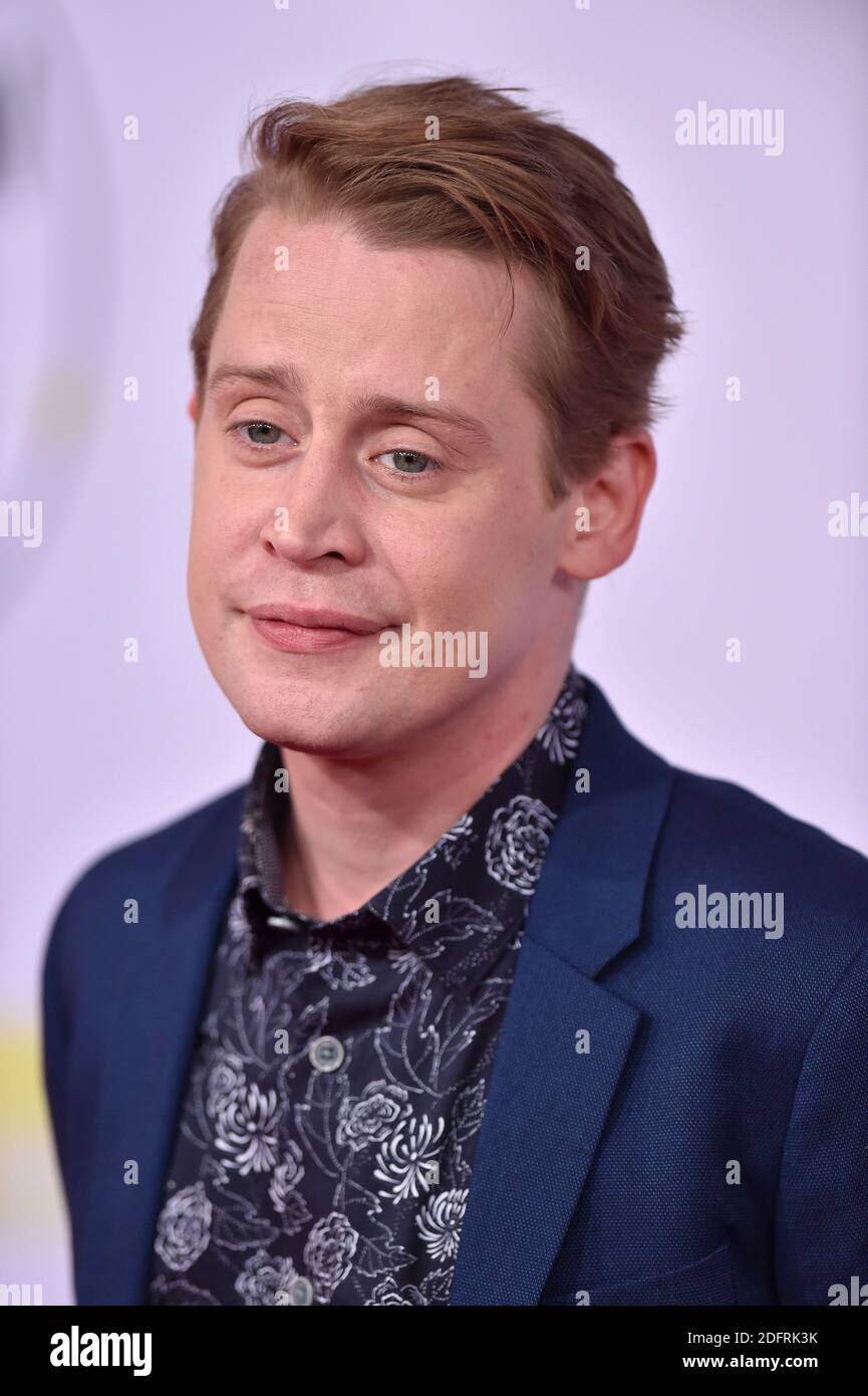 Macaulay Culkin attends the 2018 American Music Awards at Microsoft ...