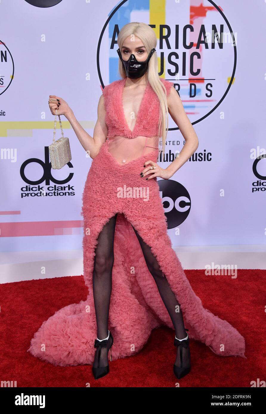 Poppy attends the 2018 American Music Awards at Microsoft Theater on ...