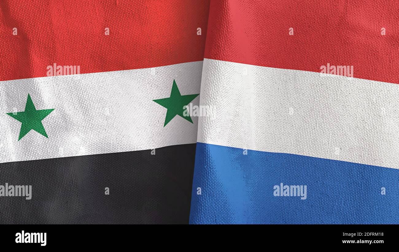 Syria netherlands flag hi-res stock photography and images - Alamy