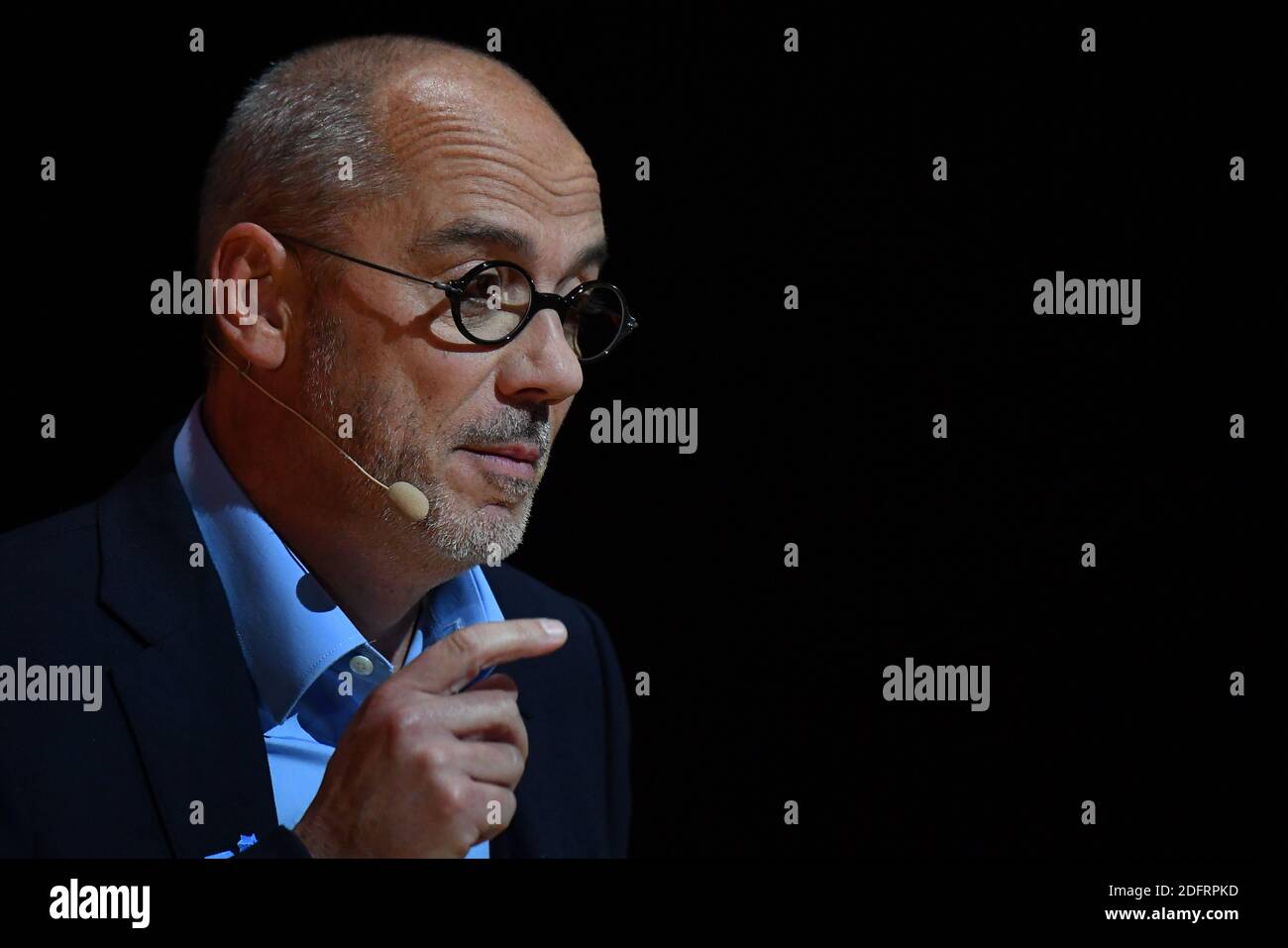French Telecom operator Orange CEO Stephane Richard during the ...