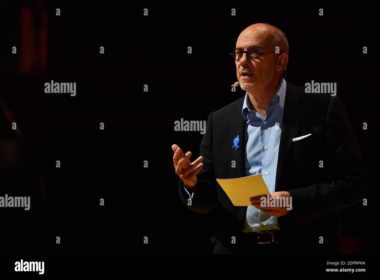 French Telecom operator Orange CEO Stephane Richard during the ...