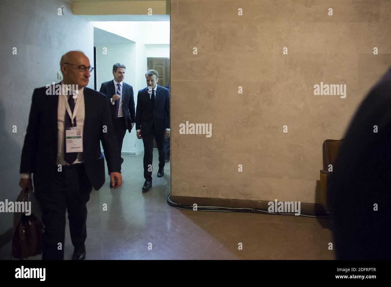 French President Emmanuel Macron leaves the 17th Francophone countries ...