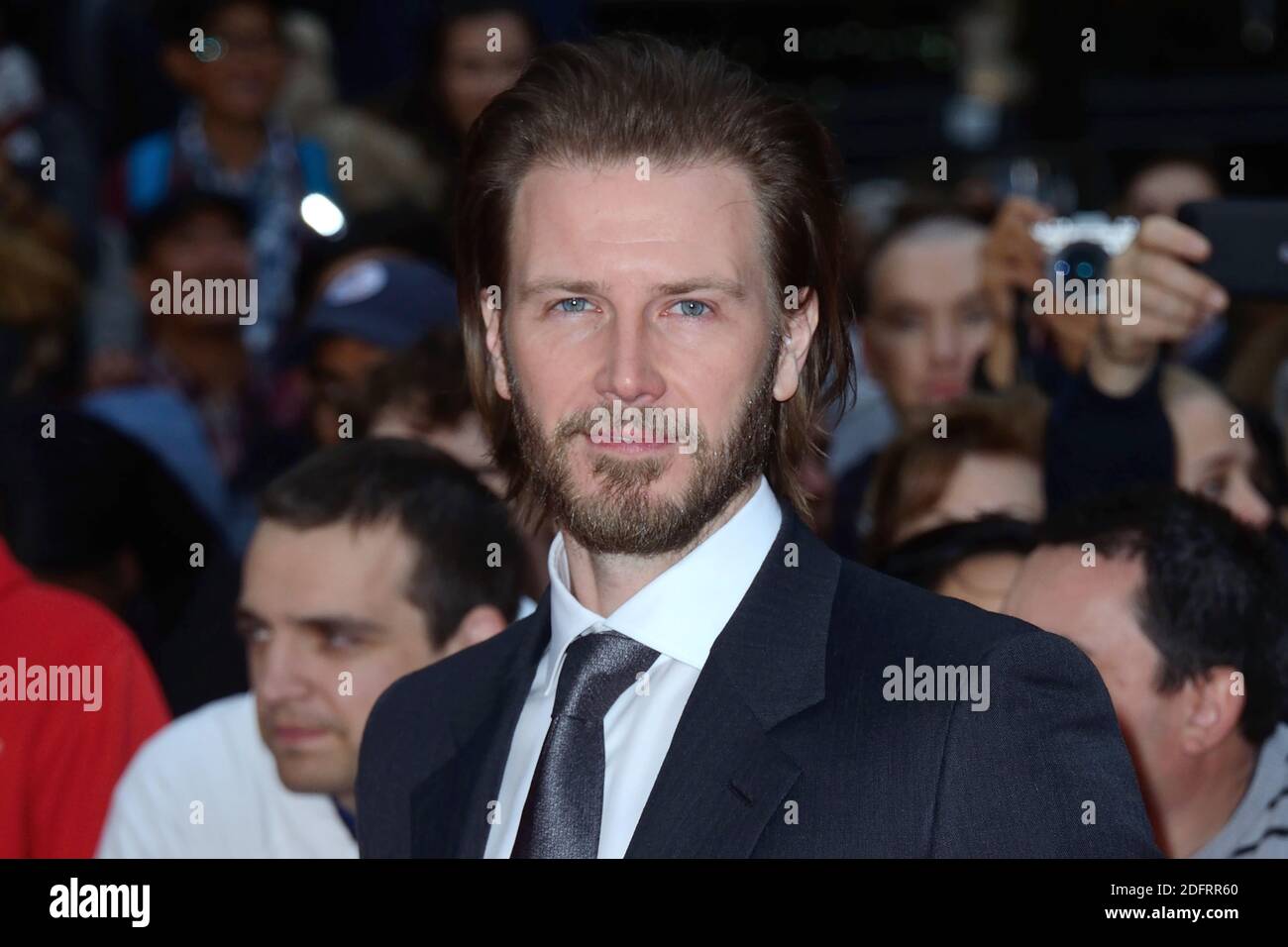 Bill Heck attending the Premiere of The Ballad of Buster Scruggs as ...