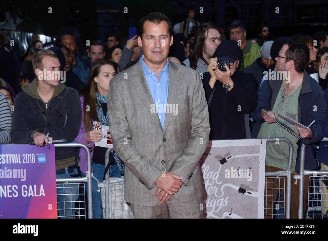 Dave J Hogan attending the Premiere of The Ballad of Buster Scruggs as ...