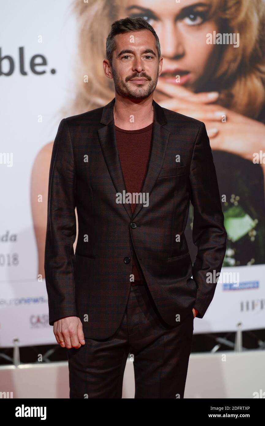 Xavier Legrand attending the opening ceremony of the 10th Lyon Lumiere ...