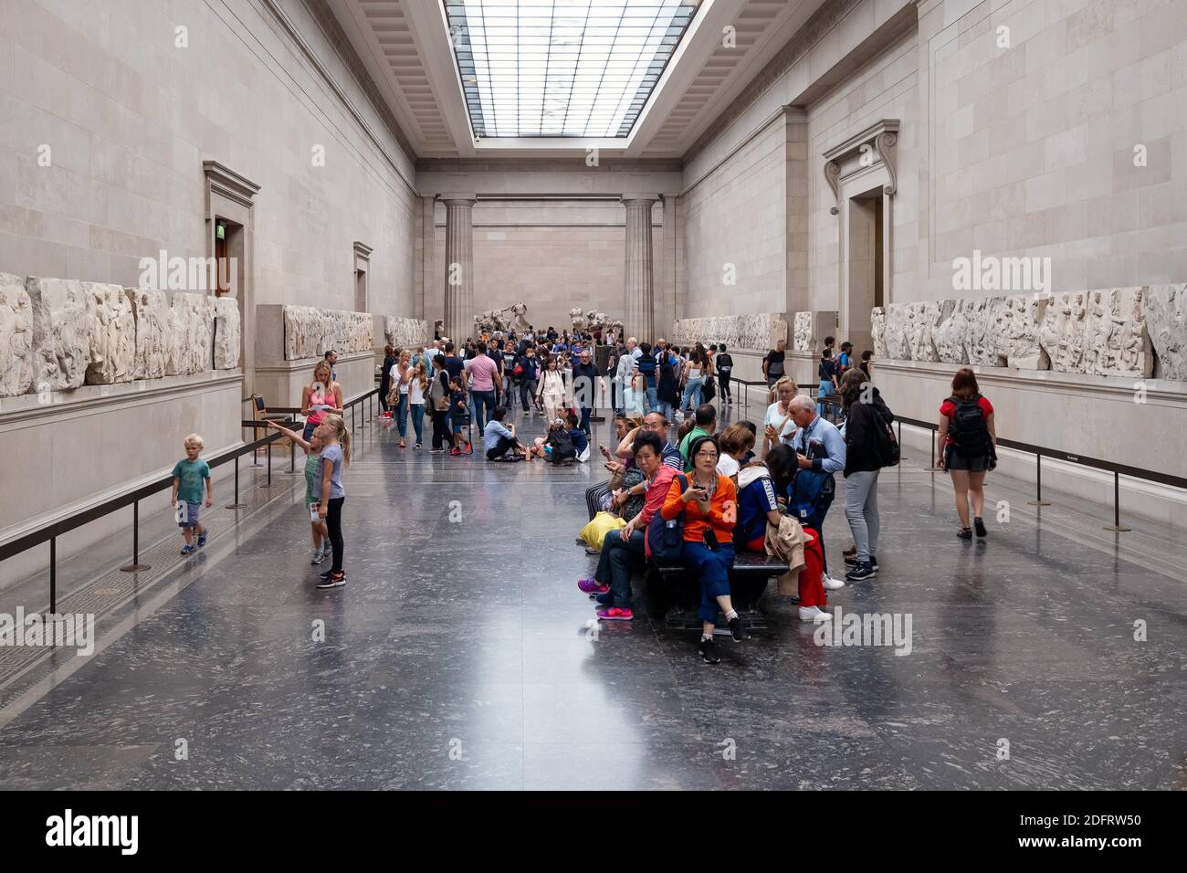 The Elgin Marbles, ancient greek antiquities from the Parthenon in ...