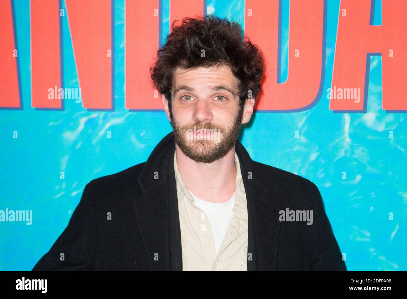 Felix Moati attends 'LE GRAND BAIN' Paris film premiere at Le Grand Rex ...