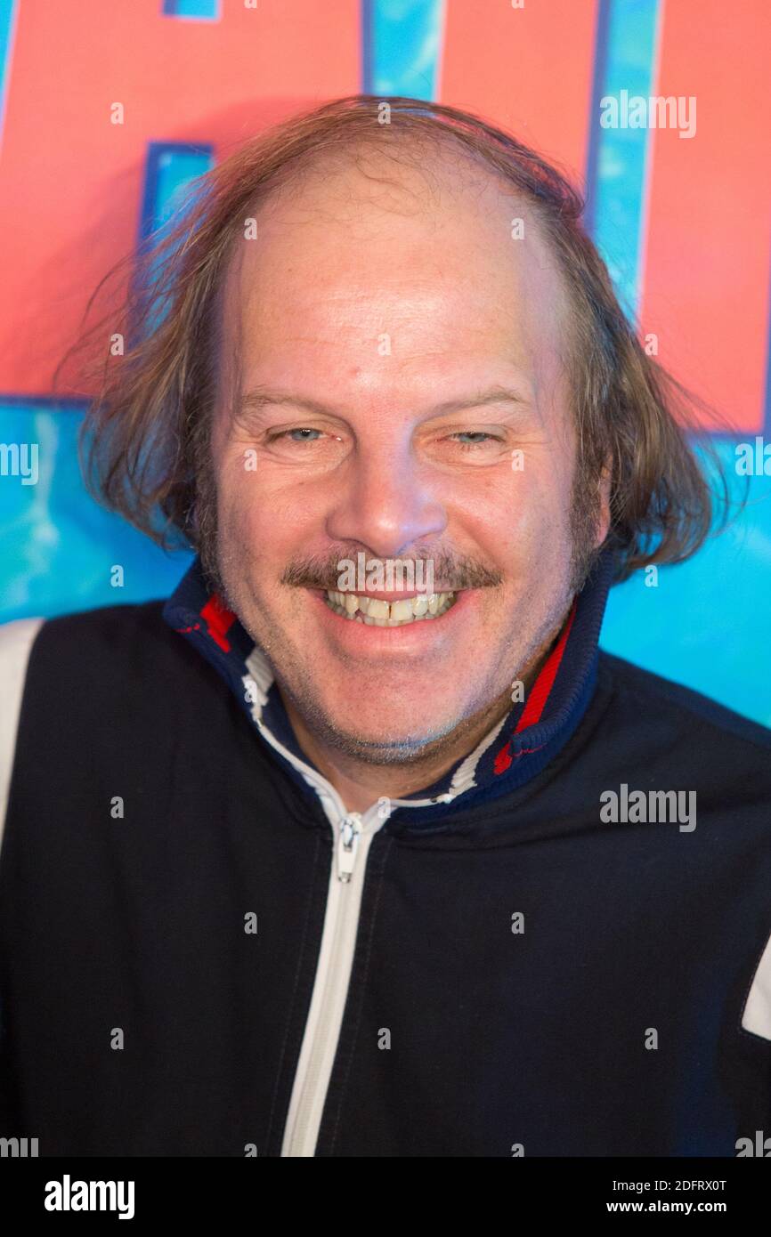 Philippe Katerine attends 'LE GRAND BAIN' Paris film premiere at Le ...