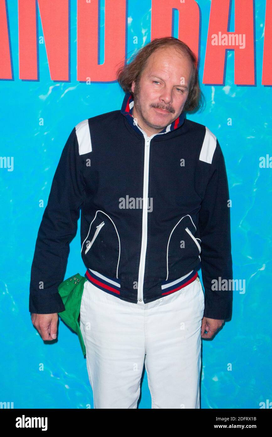 Philippe Katerine attends 'LE GRAND BAIN' Paris film premiere at Le ...