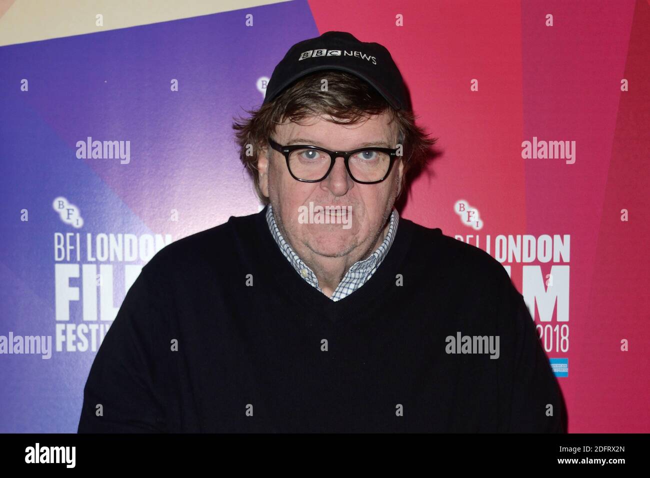 Michael Moore attending the Premiere of Fahrenheit 11/9 as part of the ...