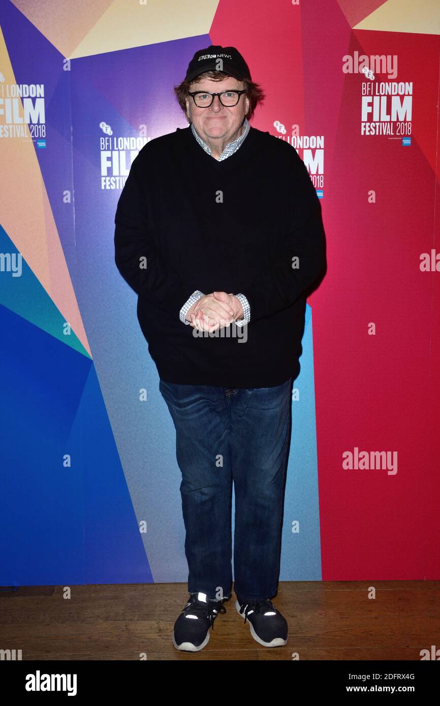 Michael Moore attending the Premiere of Fahrenheit 11/9 as part of the ...