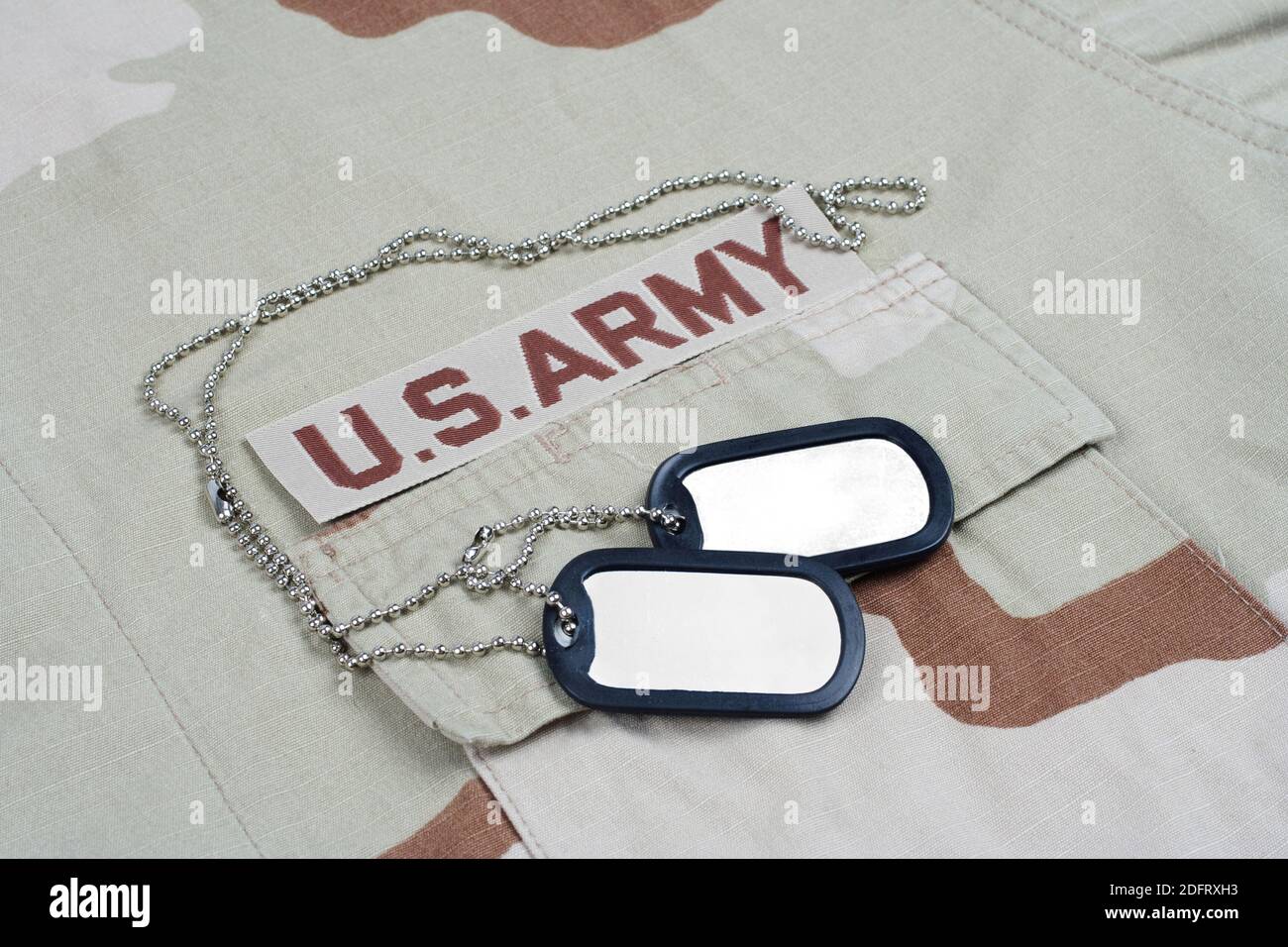 Army dog tags camouflage hi-res stock photography and images - Alamy