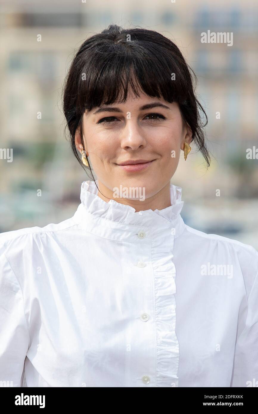 Phoebe Fox poses at the photocall of 'Curfew' during the MIPCOM in ...