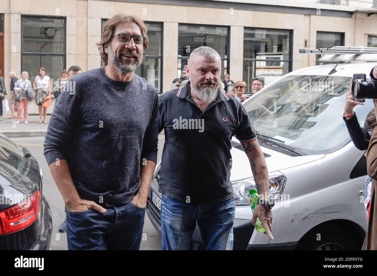 Javier Bardem attending a MasterClass at Comedie Odeon during 10th ...