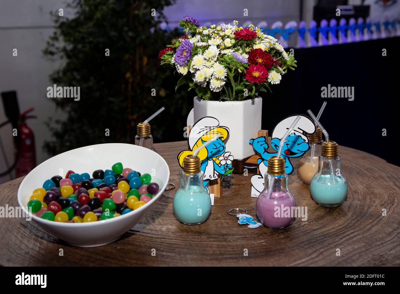 Atmosphere at the opening gala night of the MIPCOM in Cannes, France ...