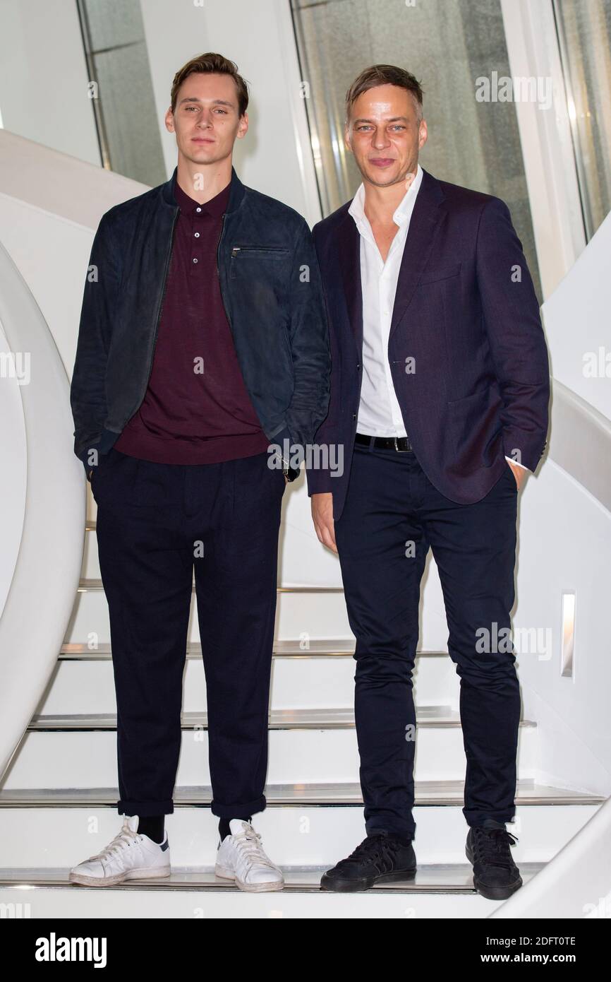 Rick Okon, Tom Wlaschiha pose at the photocall of 'Das Boot' during the ...