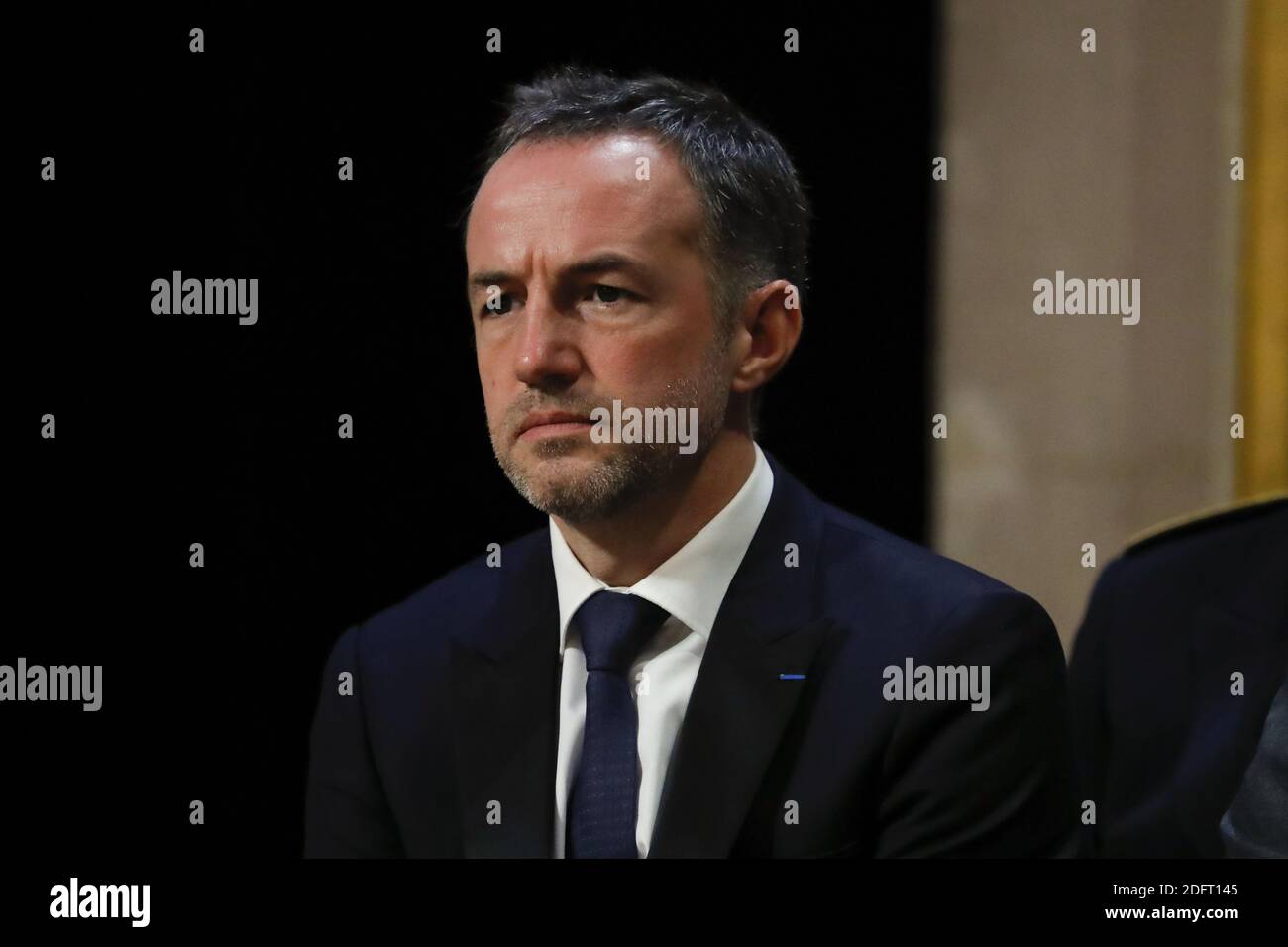 Mayor of Paris Anne Hidalgo new fist helper Emmanuel Grégoire in Hotel ...