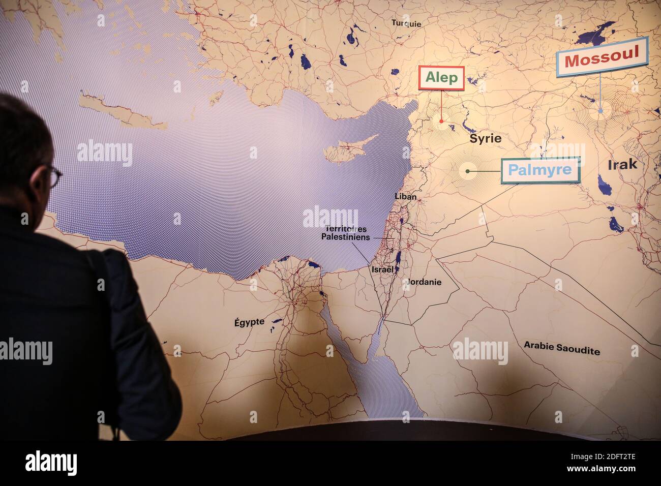 Map of palmyra hi-res stock photography and images - Alamy