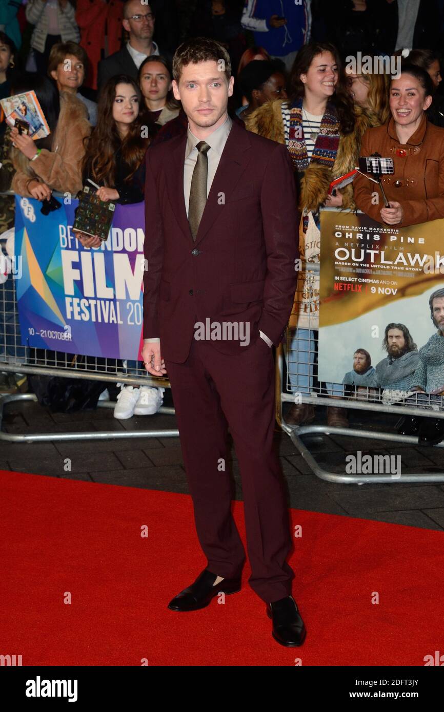 Billy Howle attending the Premiere of Outlaw King as part of the 62nd ...