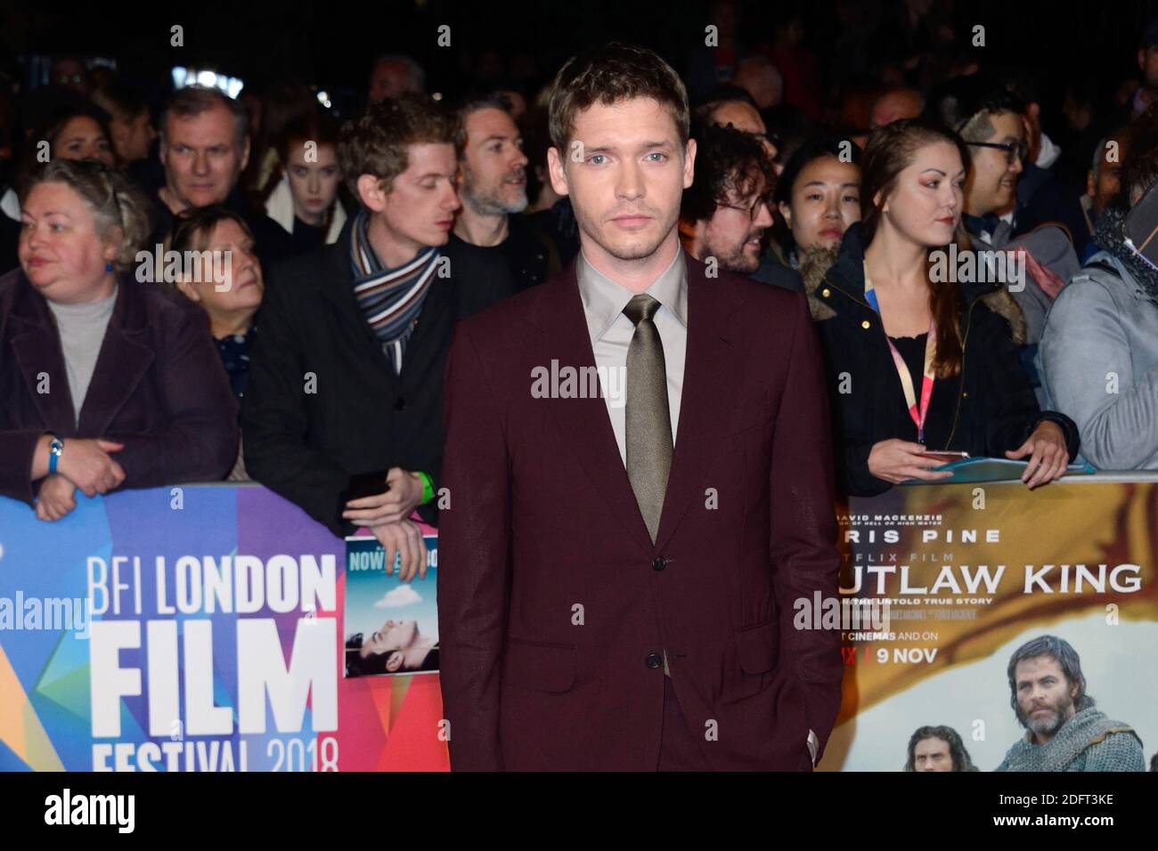 Billy Howle attending the Premiere of Outlaw King as part of the 62nd ...