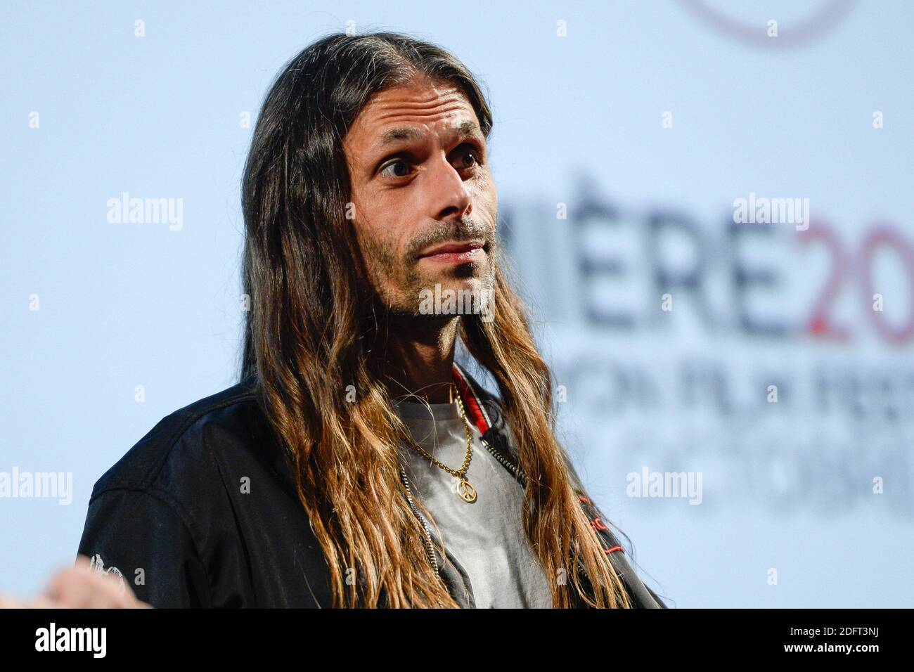 Astrophysician Aurelien Barrau attending the premiere of the movie High ...