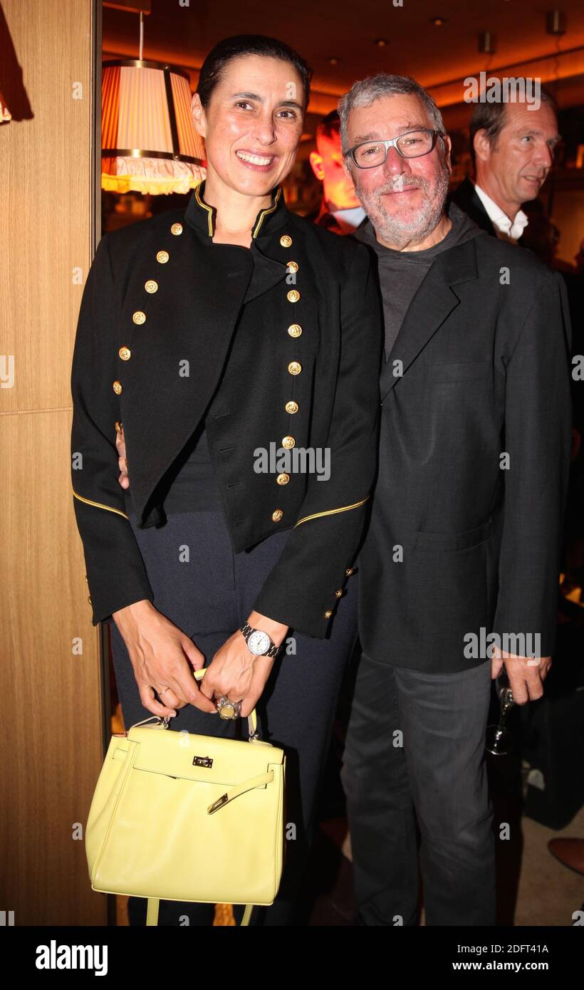 Philippe Starck and his wife Jasmine during the Brach Hotel Opening ...
