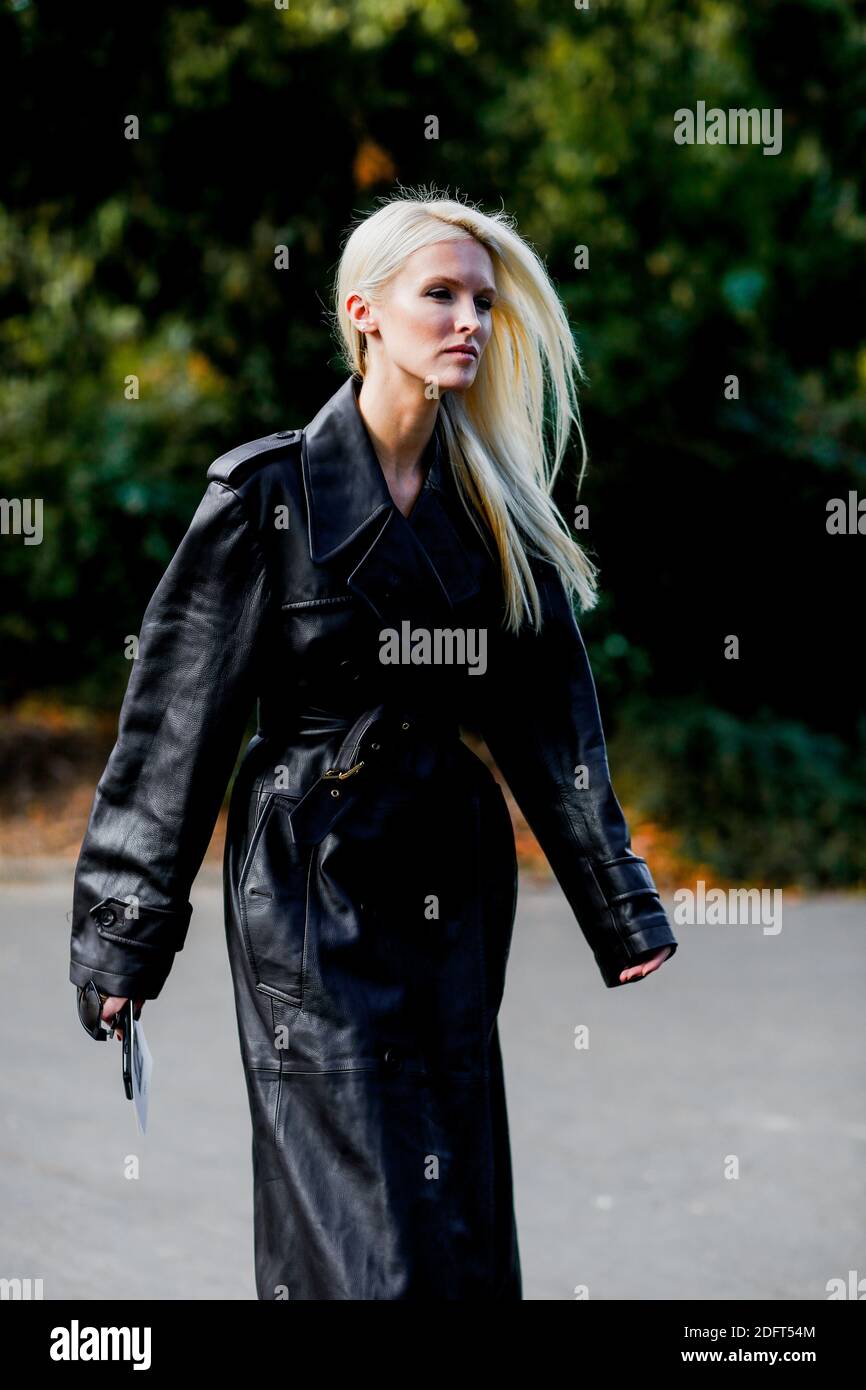 Street style, Kate Davidson Hudson arriving at Akris spring summer 2019 ...