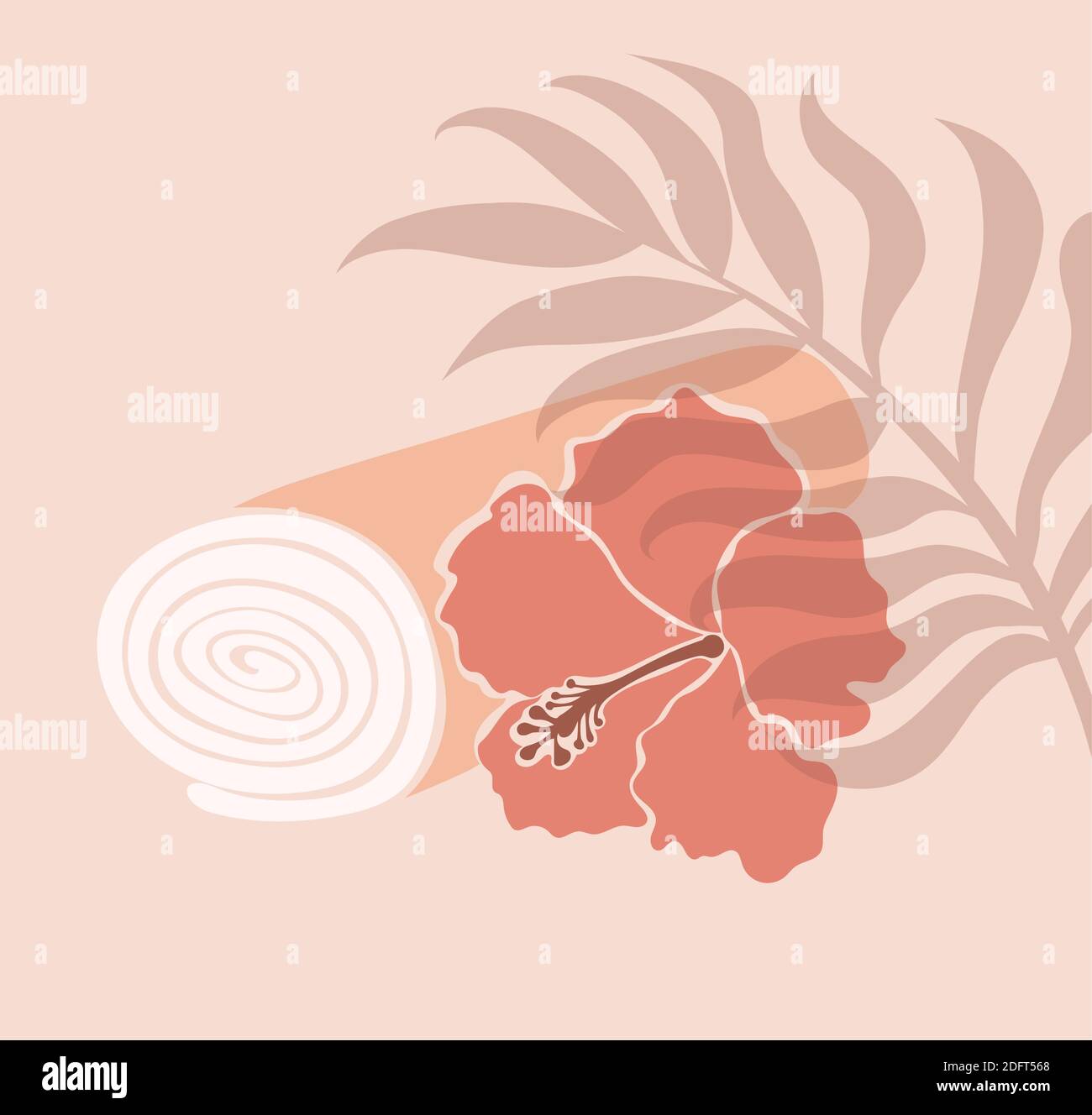 Towel treatment Stock Vector Images - Alamy