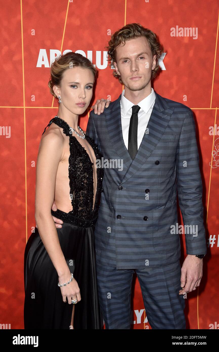Tessa Hilton and Barron Hilton attend the amfAR Gala Los Angeles 2018 ...