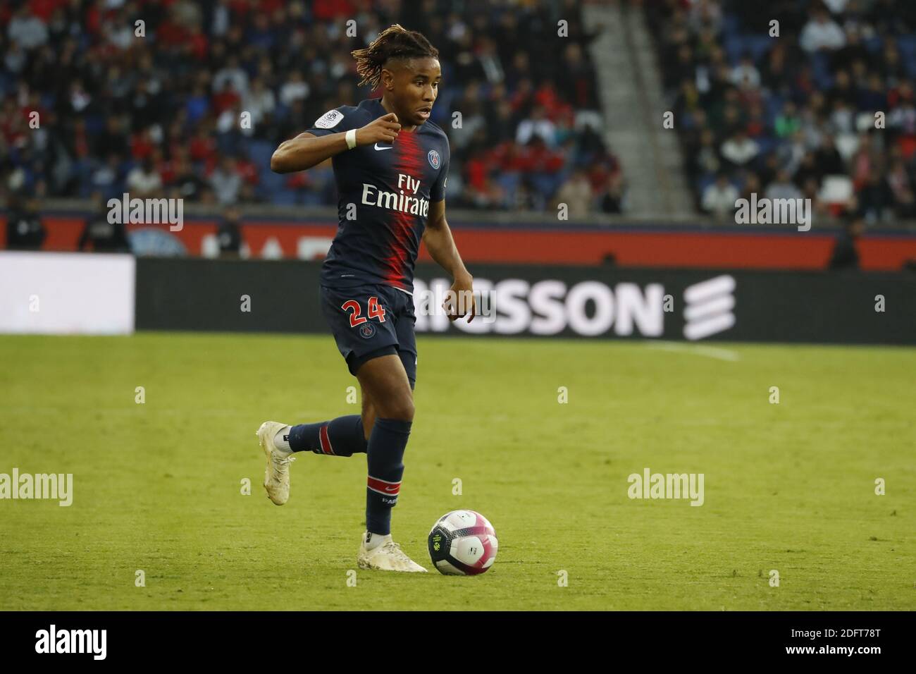 PSG's Christopher Nkunku during the Ligue 1 Paris Saint-Germain (PSG) v ...